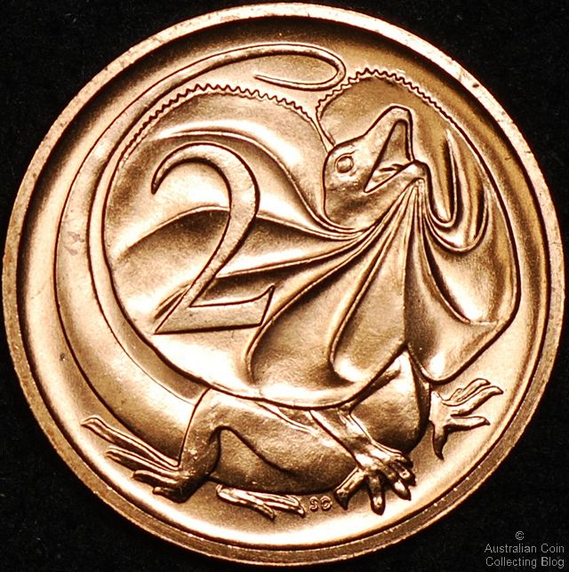 Australian 2 Cent Coin Mintages