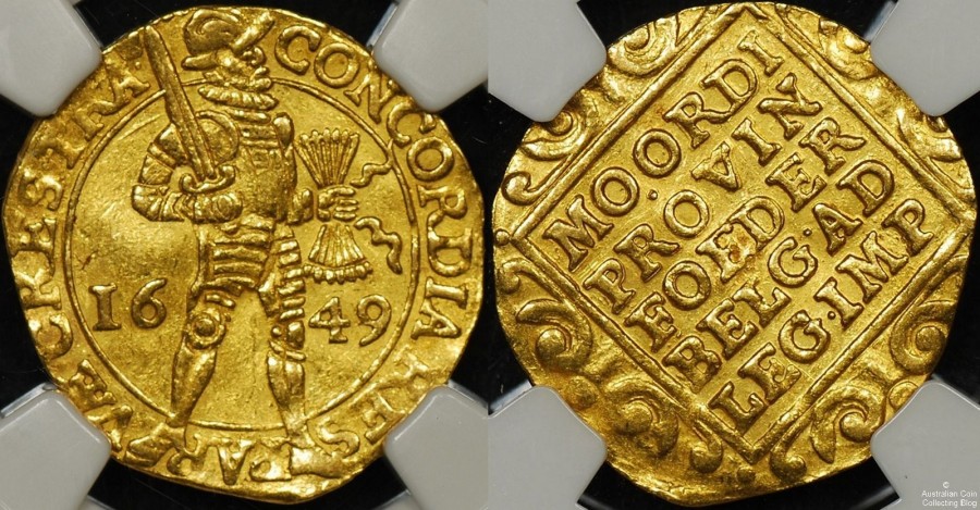Proclamation Coin - Netherlands Gold Ducat - The Australian Coin ...