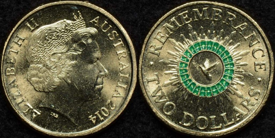 How do I Get a New Green Remembrance 2 Dollar Coin? - The Australian ...