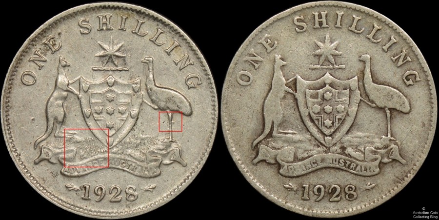 Counterfeit Australian 1928 Silver Shillings | The Australian Coin ...