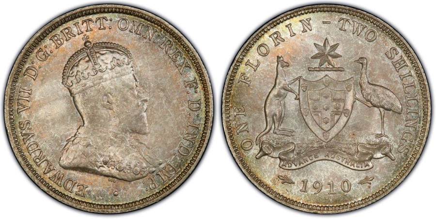 Edward VII Florins | The Australian Coin Collecting Blog