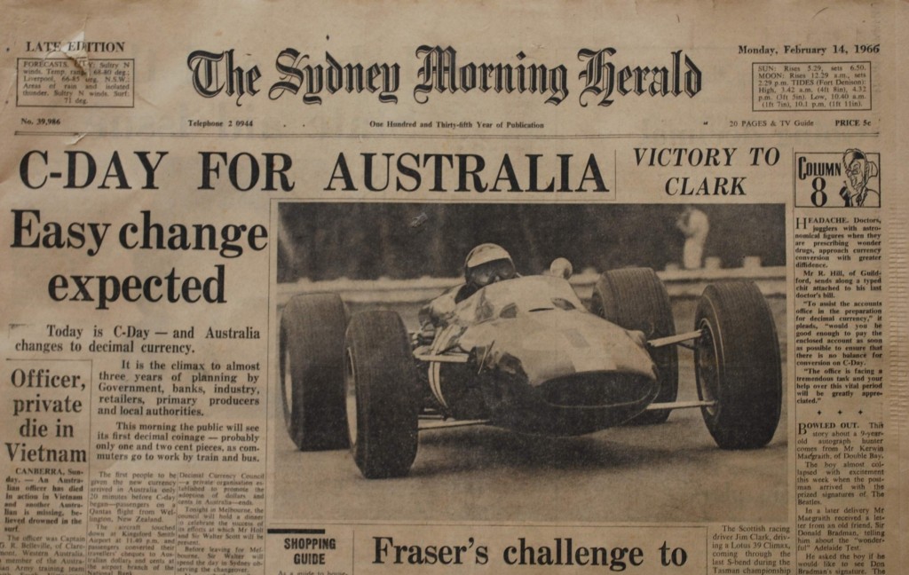 50 Years Ago Newspaper Headlines 14 February 1966 | The Australian Coin ...