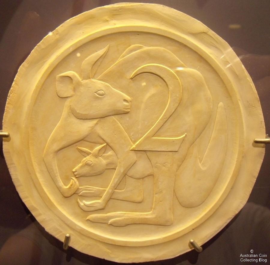 2017 Kangaroo and Joey 2 Cent Pattern Coin -Stuart Devlin Exhibition ...