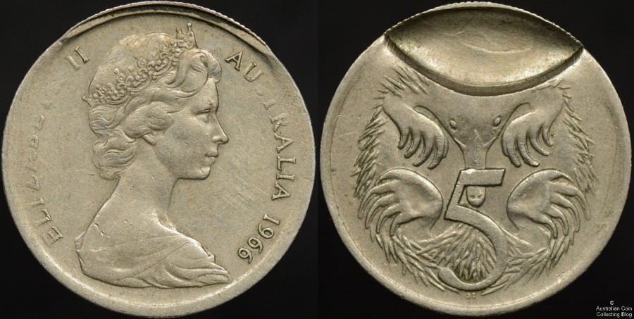Error Coin Spotlight – 1974 5c Flip Over Off Centre Double Strike | The ...