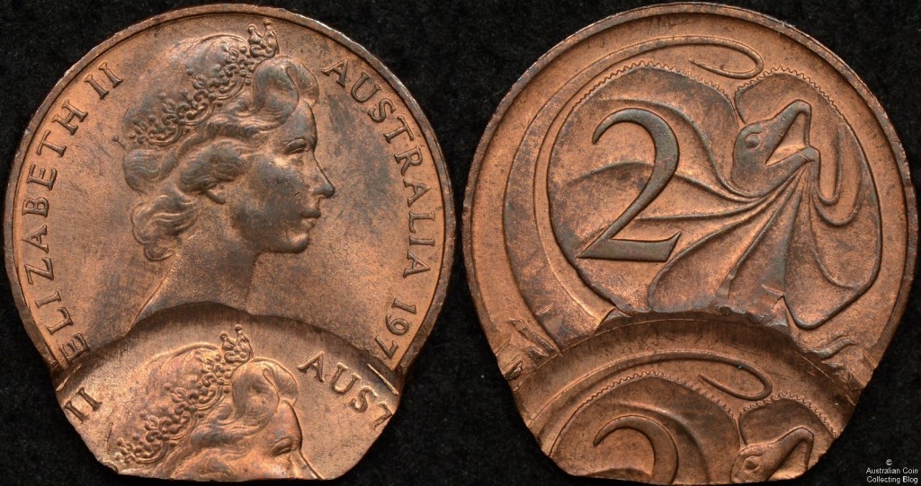 Error Coin Spotlight -Double Struck Australian 2 Cent Coins - The Australian Coin Collecting Blog